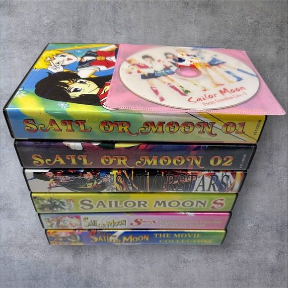 Media | Sailor Moon Dvd Lot 8 Unofficial Fanmade Sets Live Action Pgsm ...